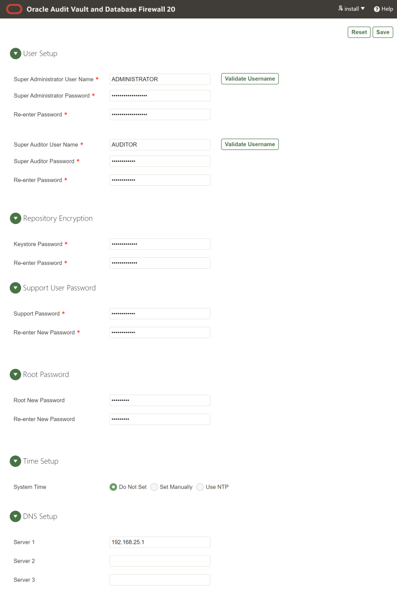 Installation of Oracle Audit Vault Server 20.1 – DBA Blog