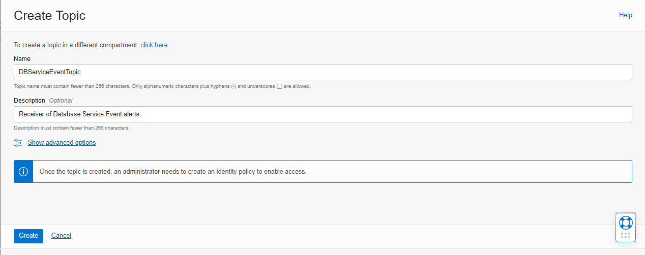 ExaCC: Database Service Events – DBA Blog